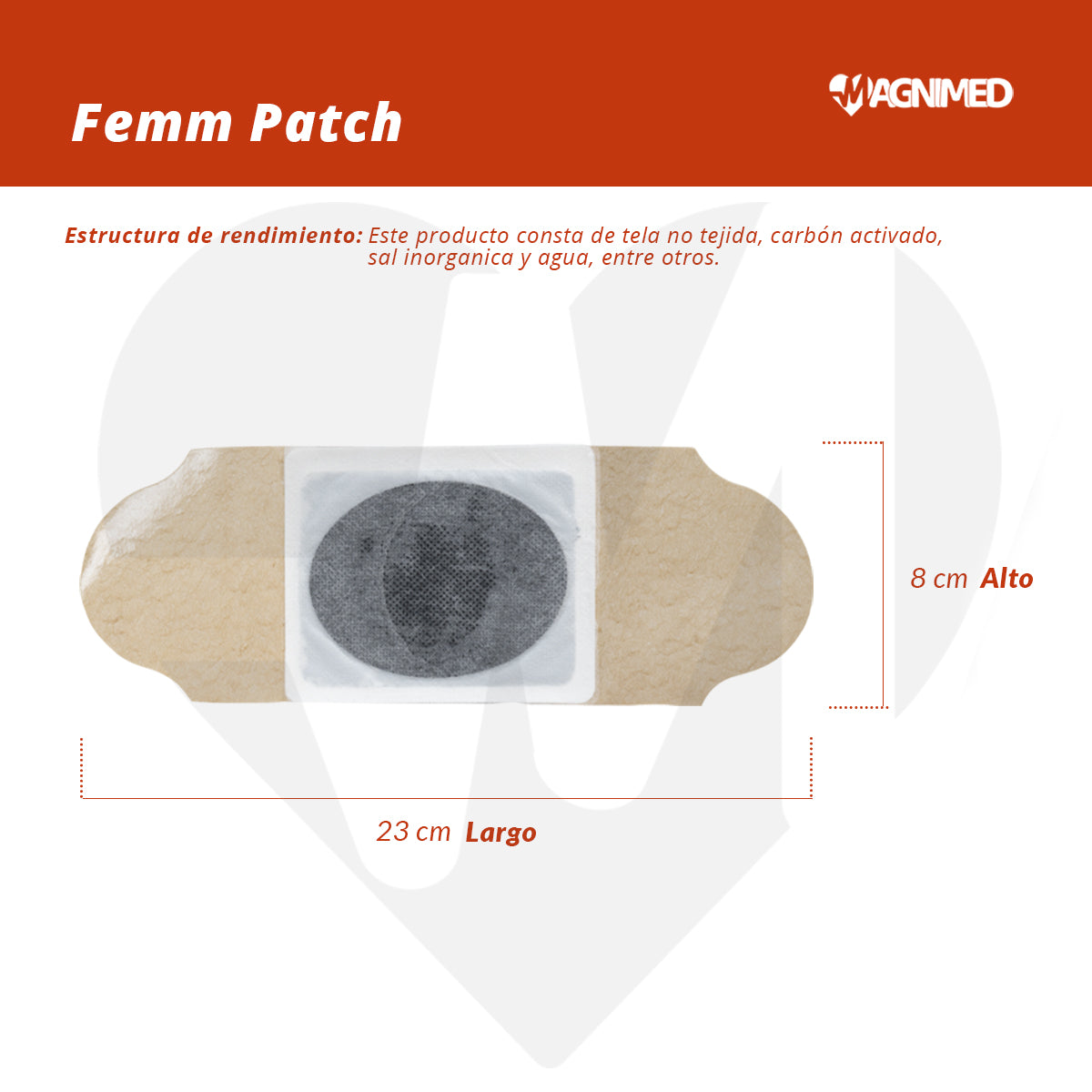 Parches Térmicos Para Cólicos Contiene 3 Pzas – Sanezy